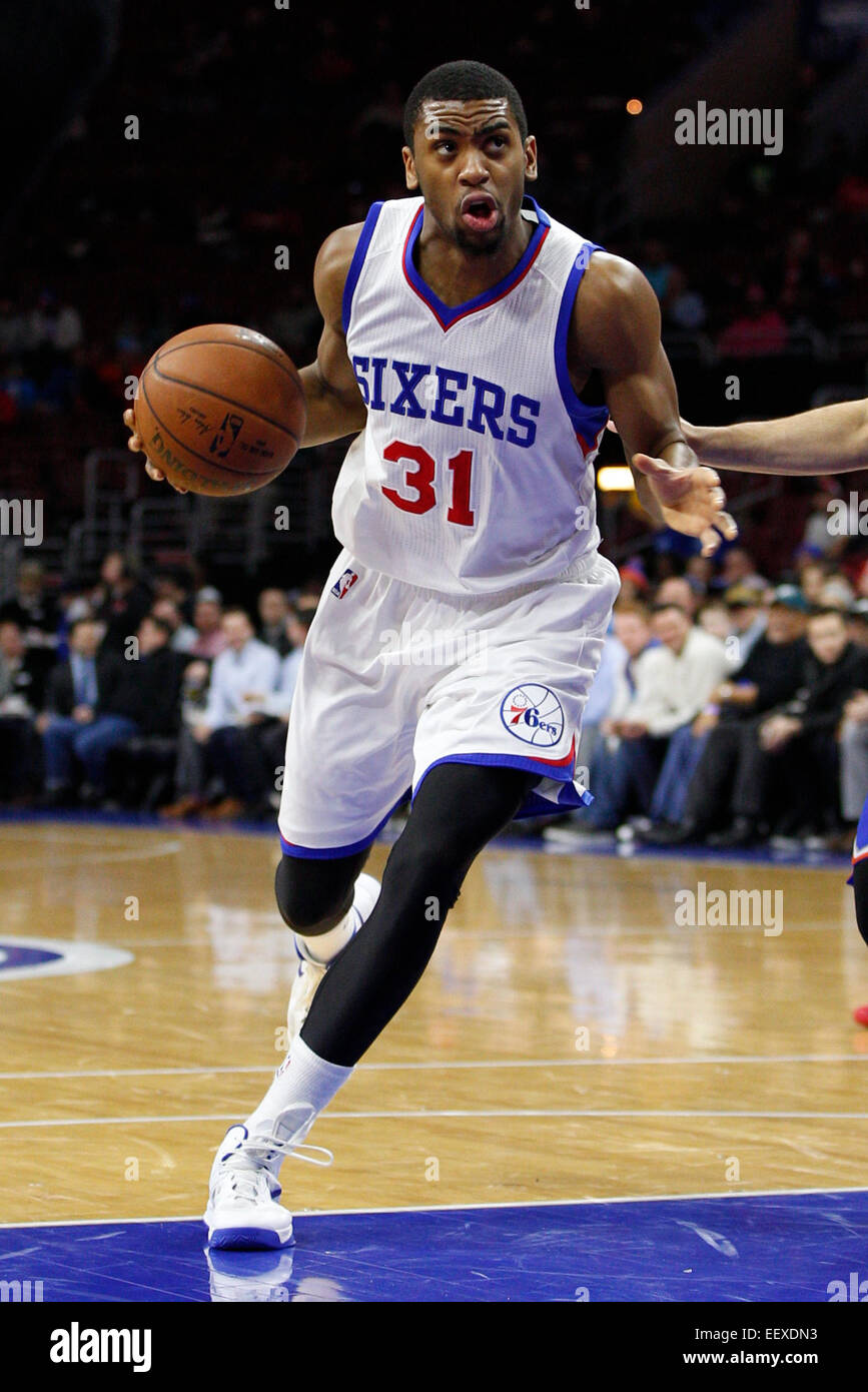 January 21, 2015: Philadelphia 76ers guard Hollis Thompson (31) in ...
