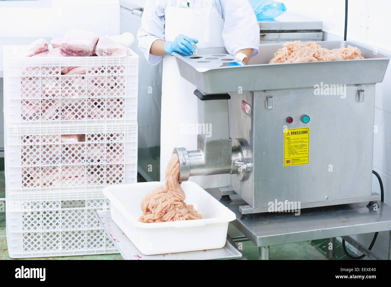 Meat mincing machine hi-res stock photography and images - Alamy