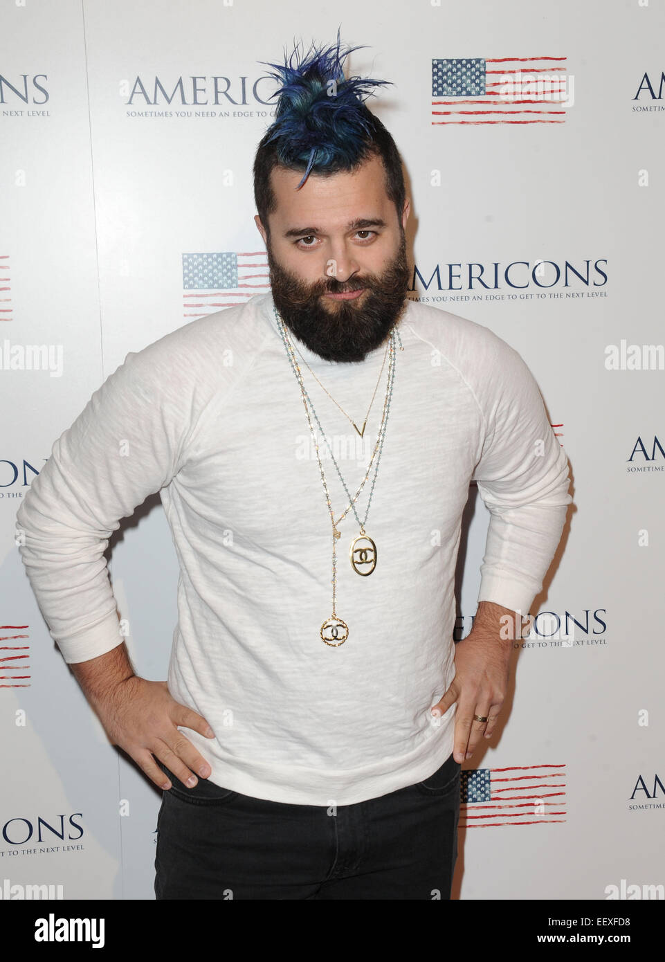 Los Angeles, California, USA. 22nd Jan, 2015. Derek Reckley attending ...