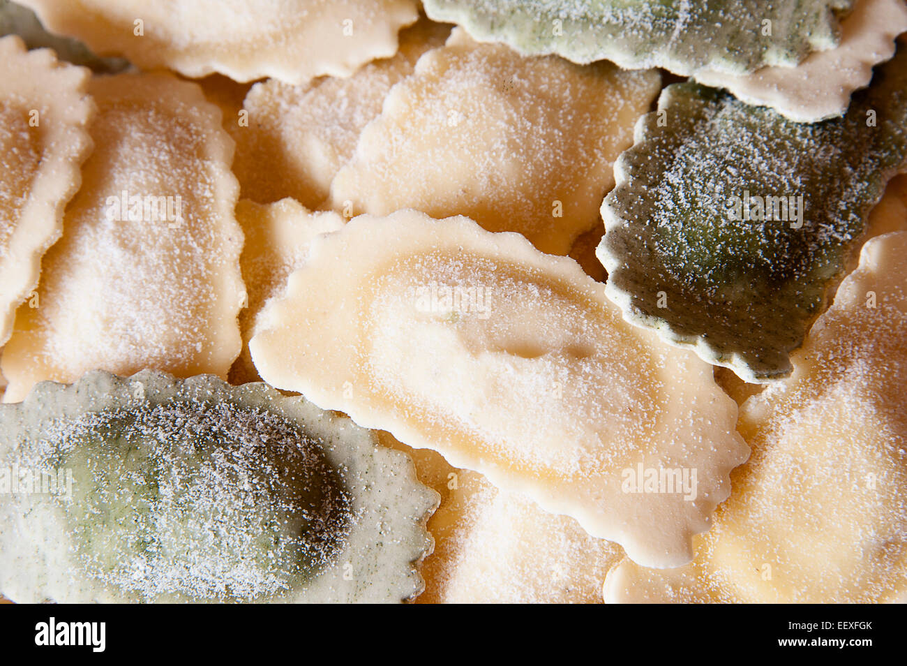 Ravioli - traditional homemade italian pasta Stock Photo - Alamy