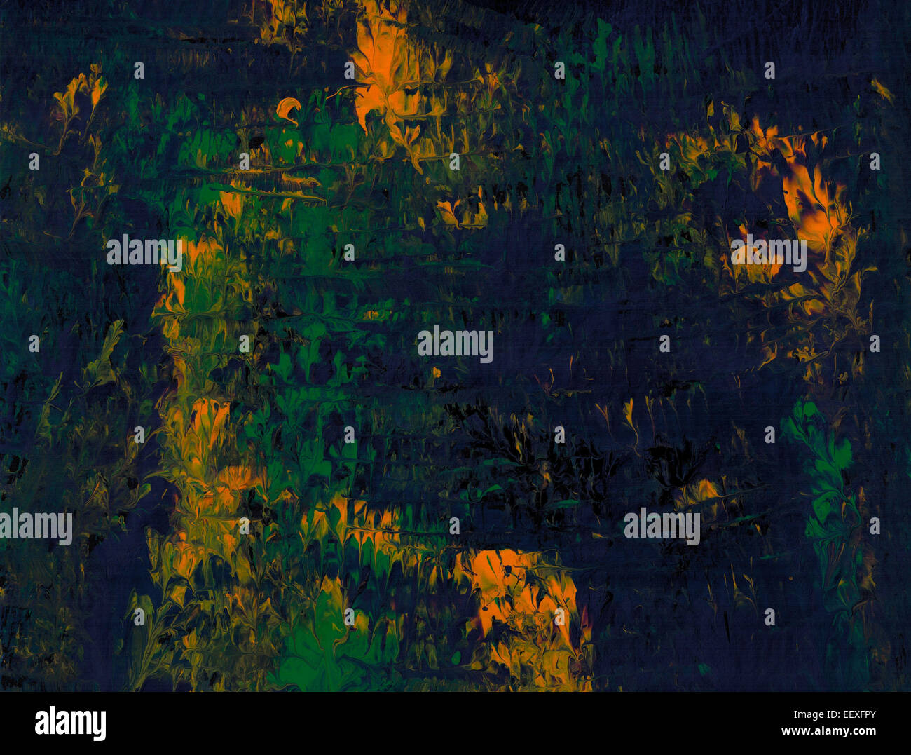 Blue Green Flame Stock Photo - Alamy