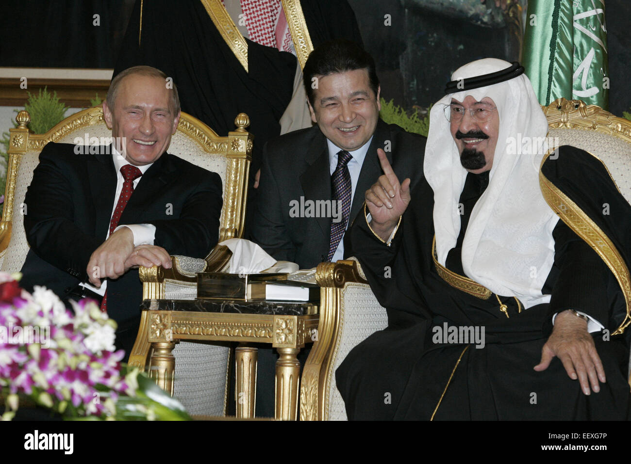 File images from 2005. . Saudi Arabia's King ABDULLAH BIN ABDULAZIZ AL ...