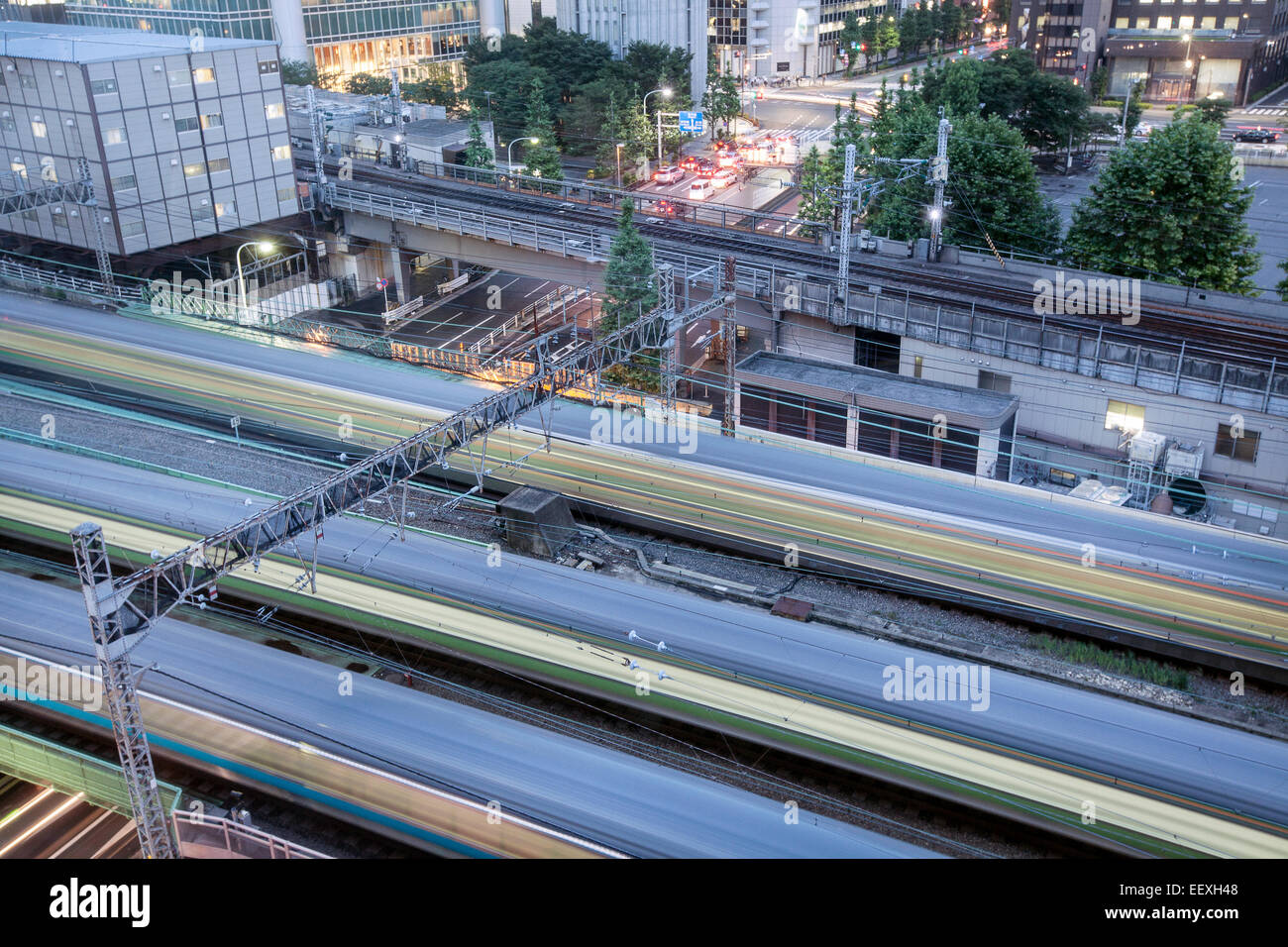 Japanese train shinkansen bullet hi-res stock photography and images - Alamy