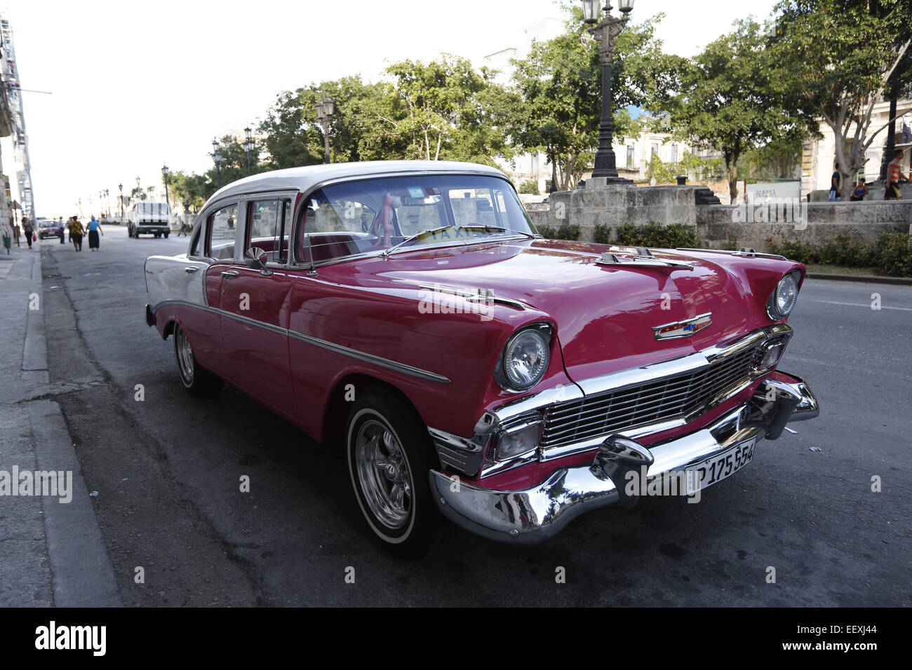 Havana, Cuba. 22nd Dec, 2014. A 1957 Chevrolet in pristine condition ...