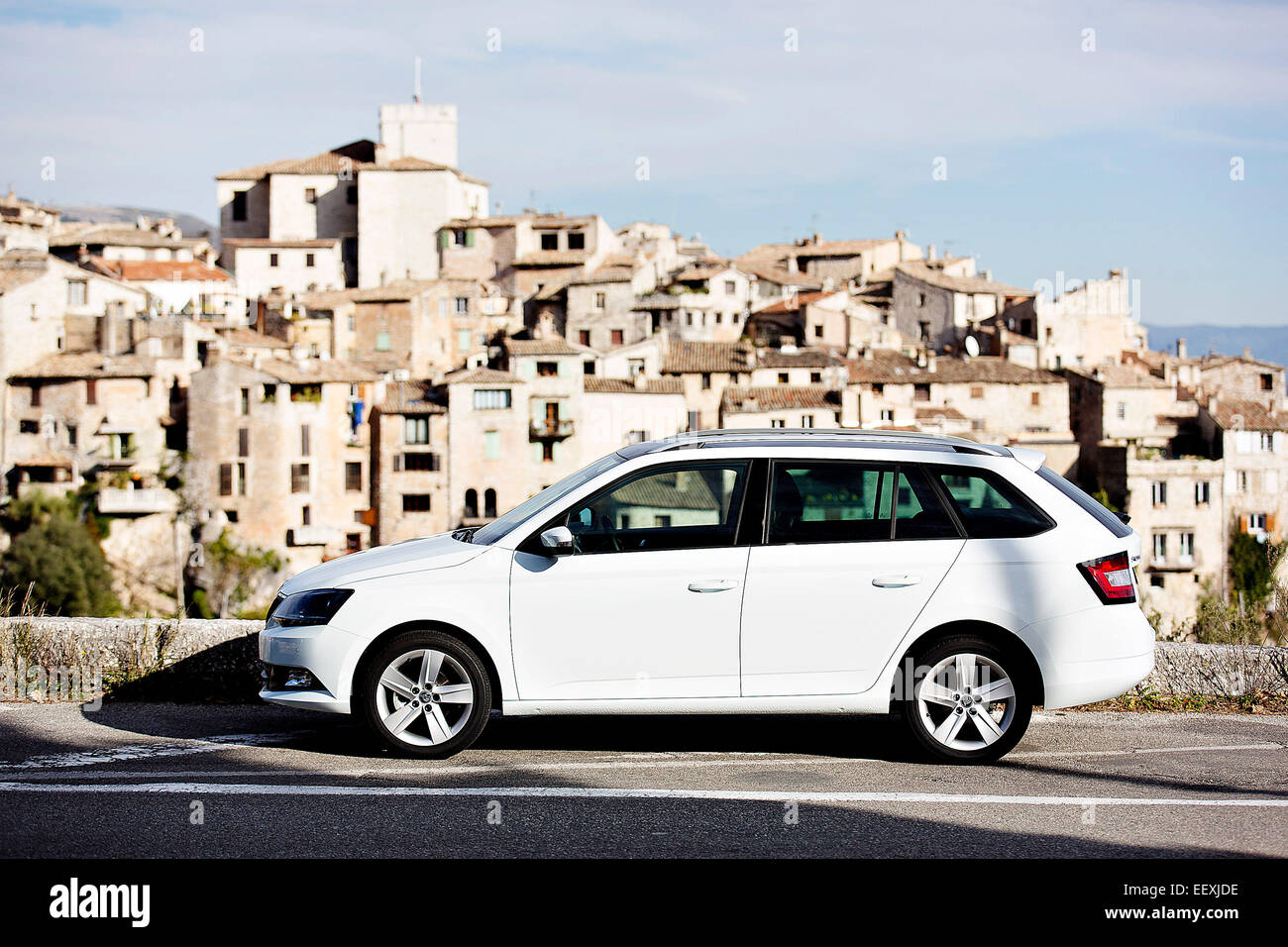 Skoda Fabia Combi, third generation Stock Photo - Alamy