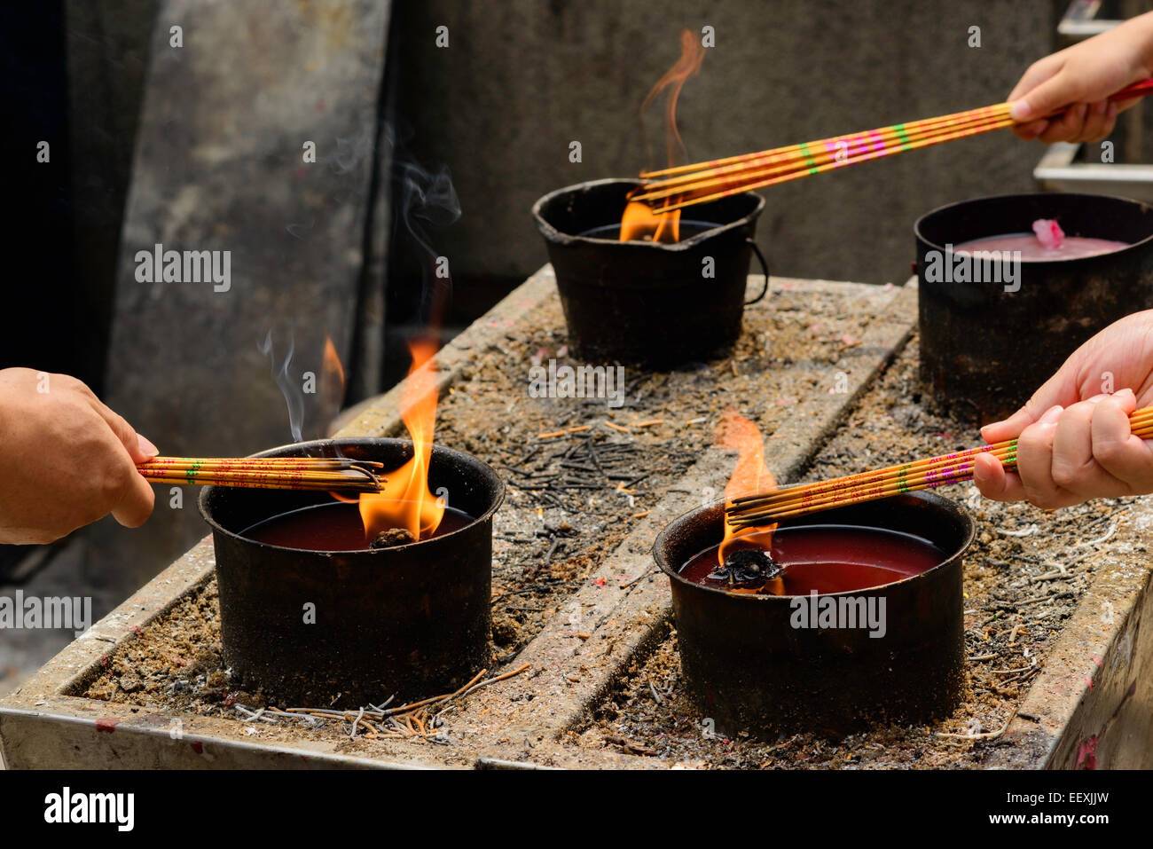 Incense colors hi-res stock photography and images - Alamy