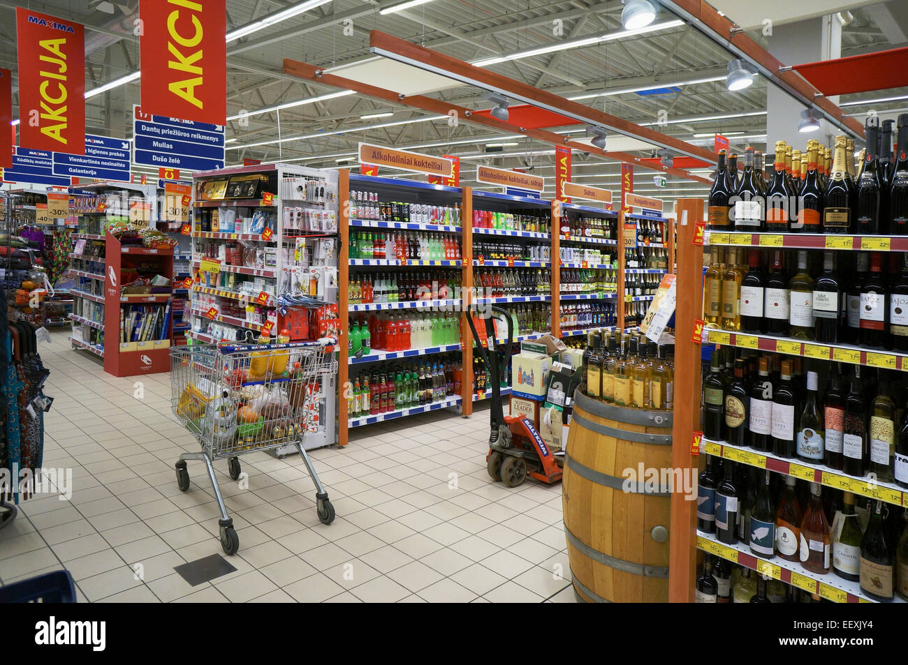 Maxima lithuania hi-res stock photography and images - Alamy