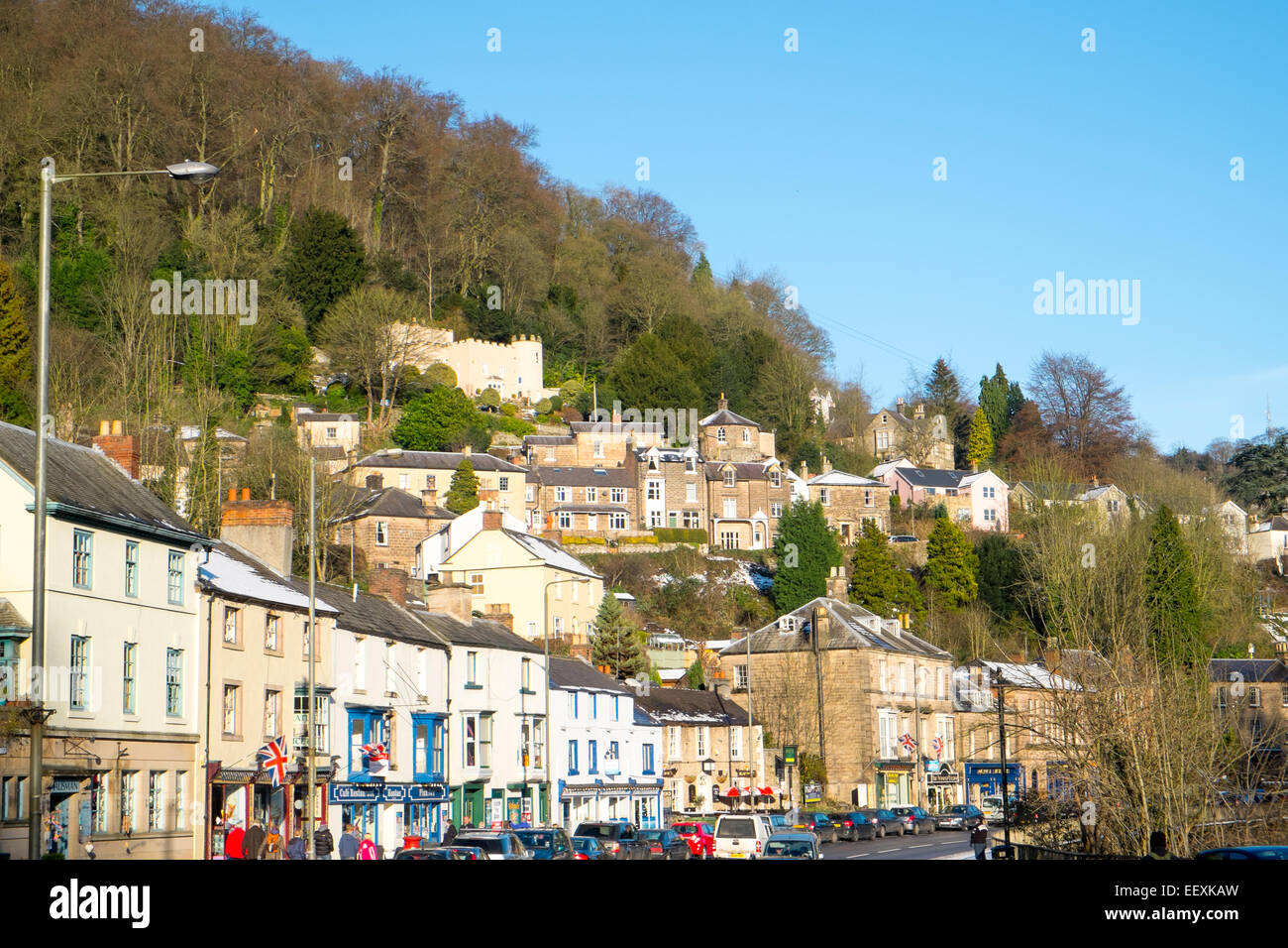 Matlock bath winter hi-res stock photography and images - Alamy