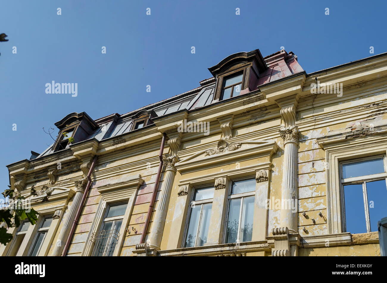 Old renovated building in Ruse town, Bulgaria Stock Photo - Alamy