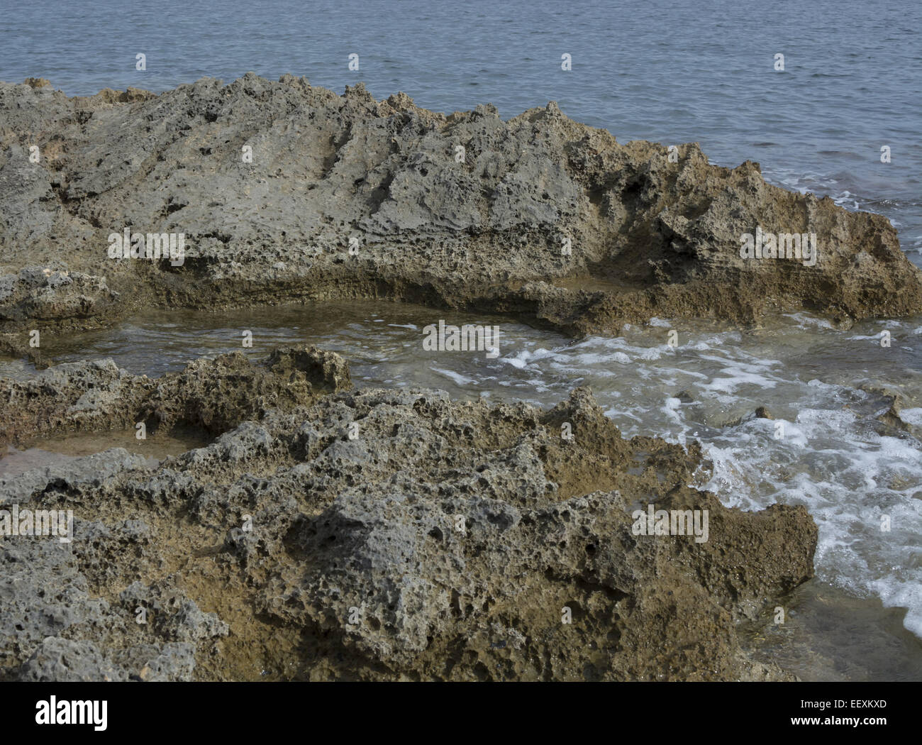 Limestone rock salt erosion north hi-res stock photography and images ...