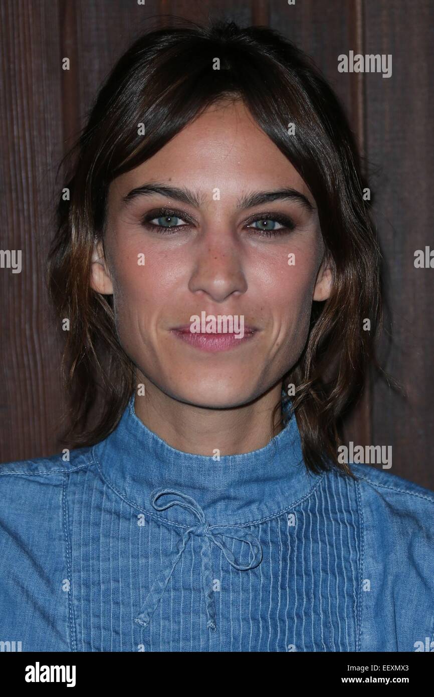Los Angeles, CA, USA. 22nd Jan, 2015. Alexa Chung at arrivals for Alexa ...