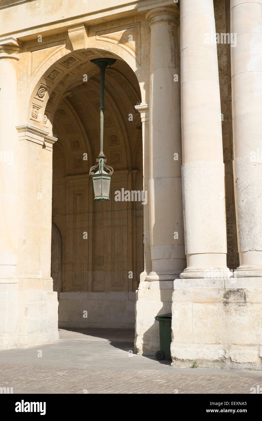 National Library at Queen's Square in Valletta,Malta Stock Photo - Alamy