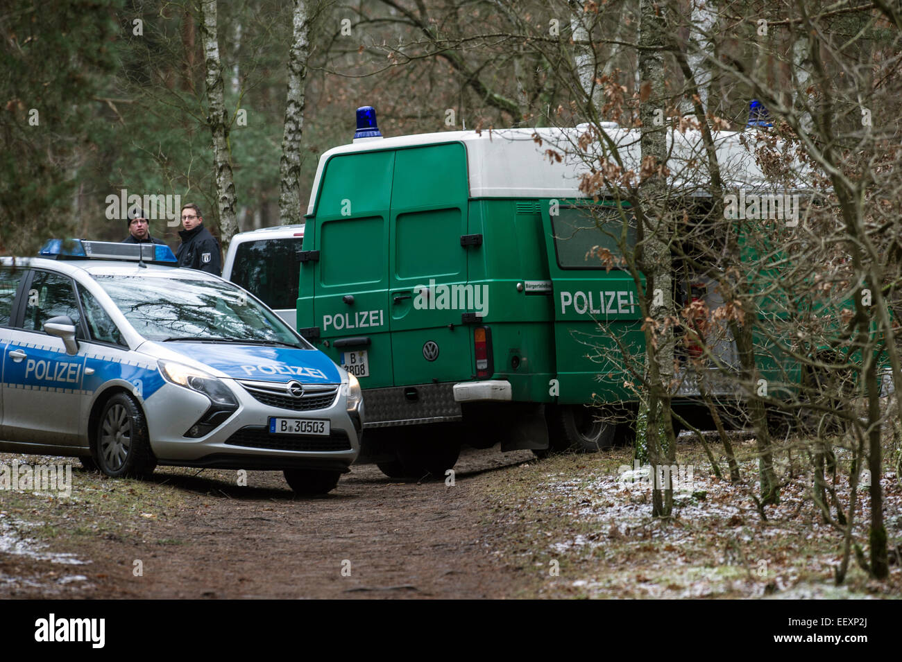 Forest crime scene germany hi-res stock photography and images - Alamy