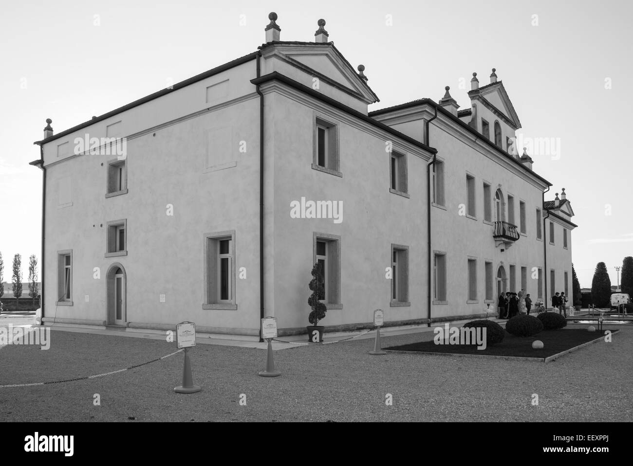 ZIMELLA, ITALY - OCTOBER 26: Villa Cornaro open for a wedding fair on ...