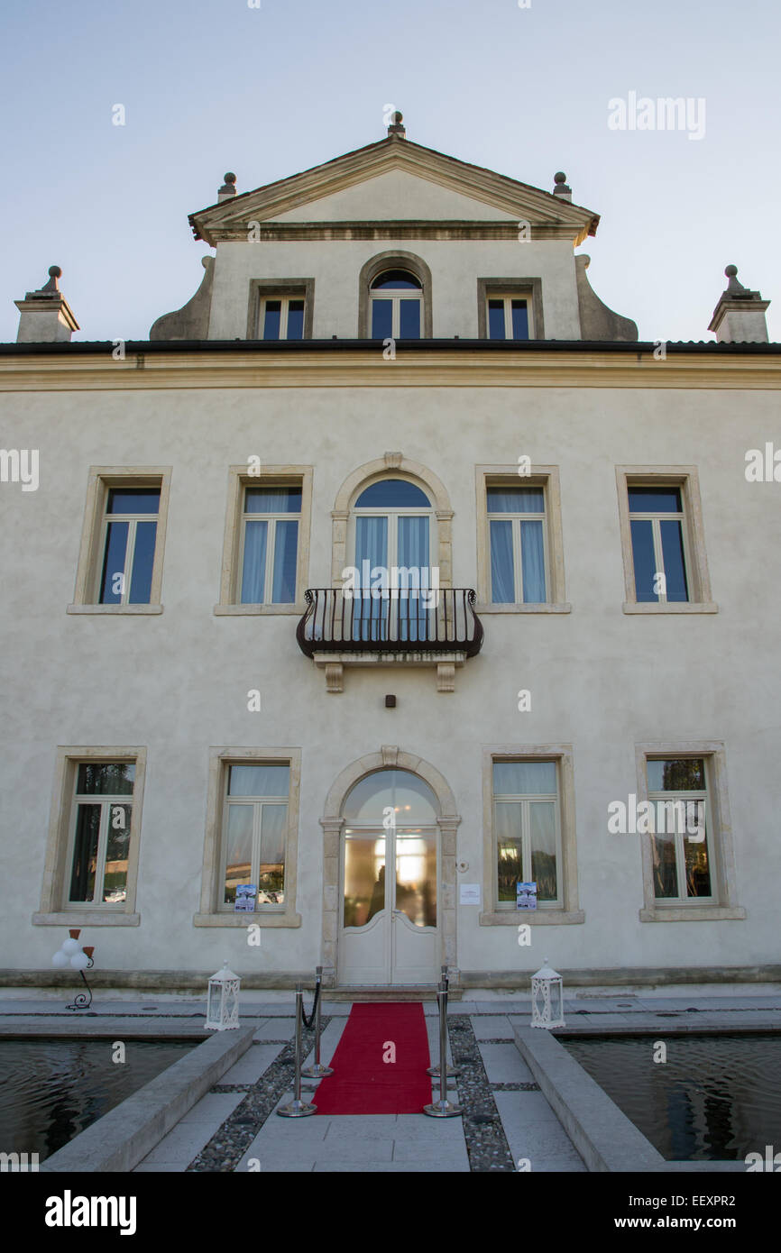 ZIMELLA, ITALY - OCTOBER 26: Villa Cornaro open for a wedding fair on ...