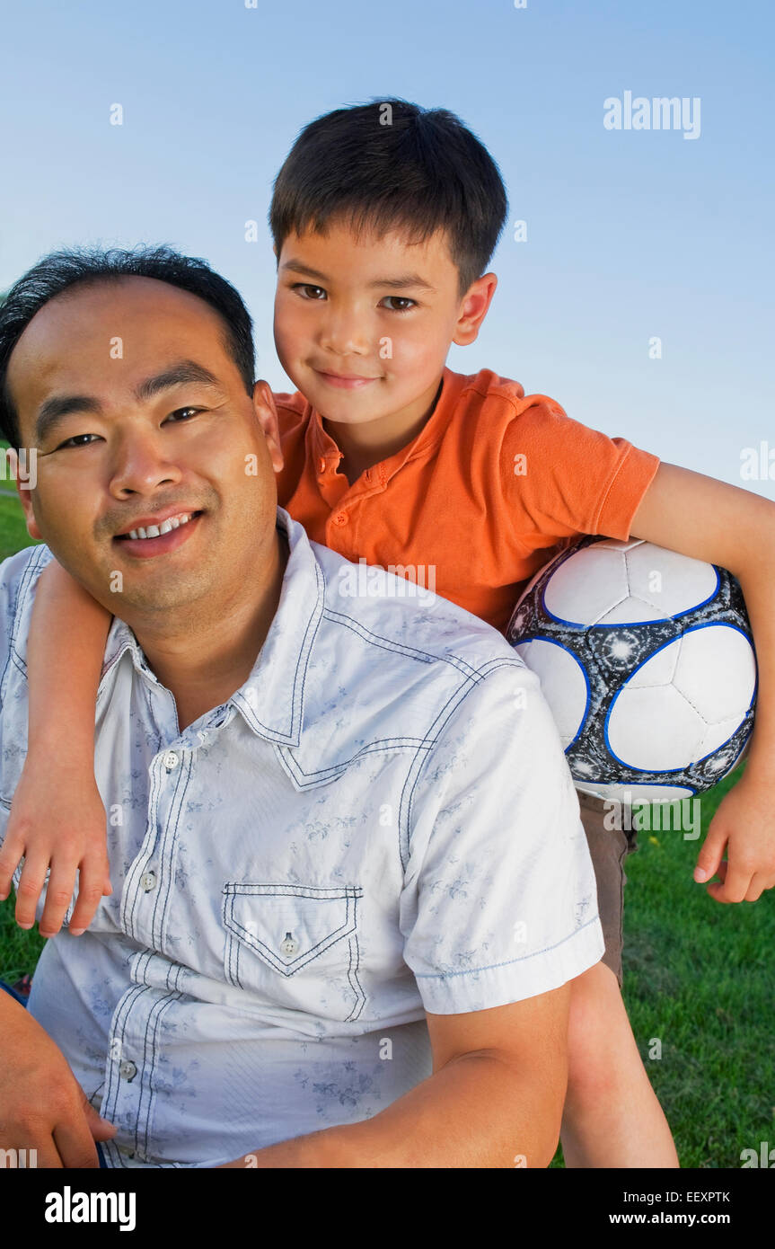 Fathers football soccer ball hi-res stock photography and images - Alamy