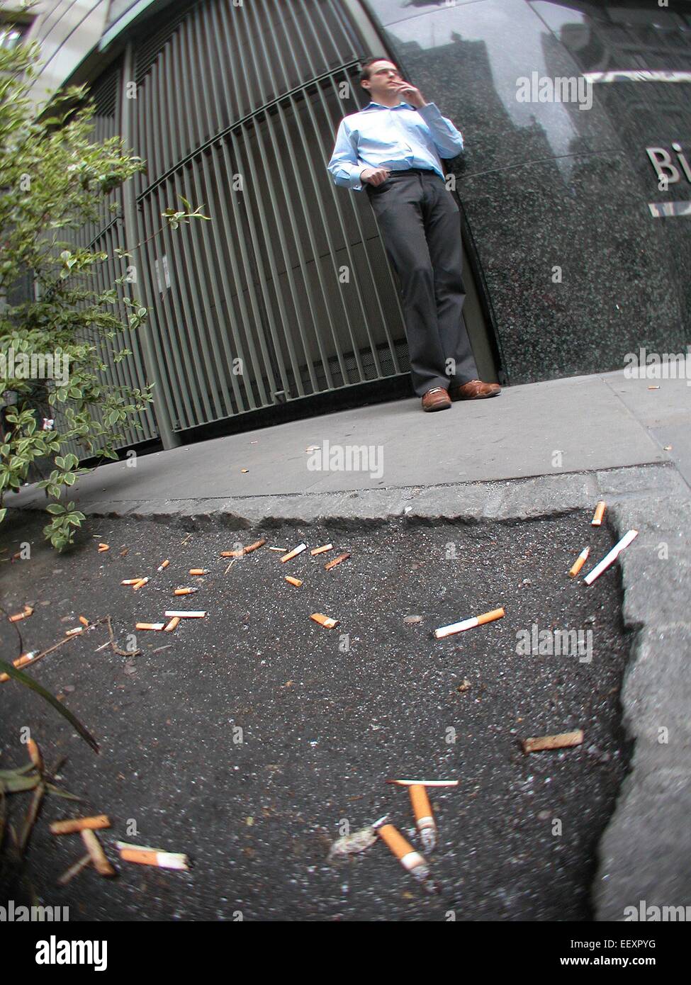 Outside Office Smoking Cigarettes High Resolution Stock Photography and ...