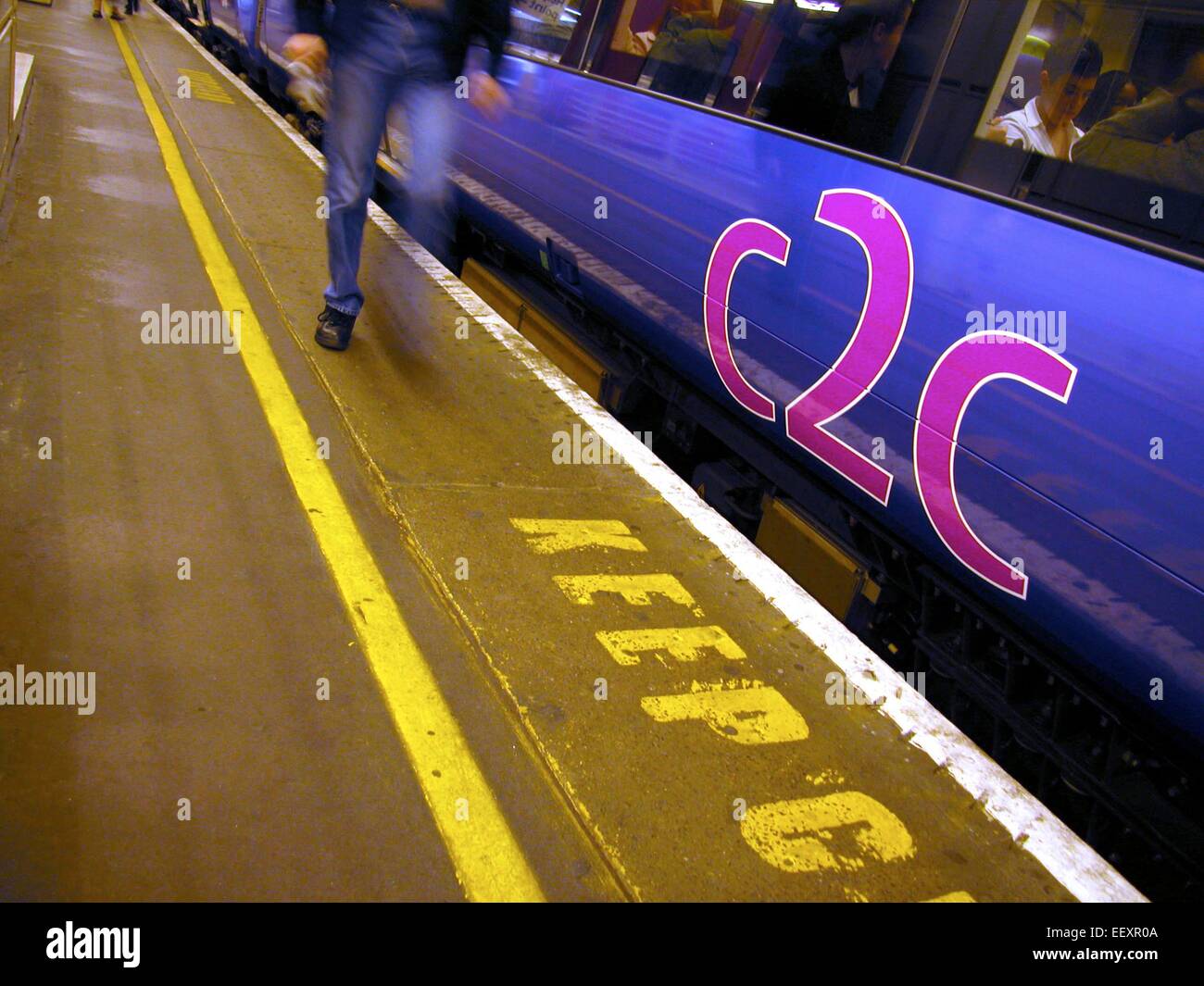 c2c trains part of the national express group Stock Photo - Alamy