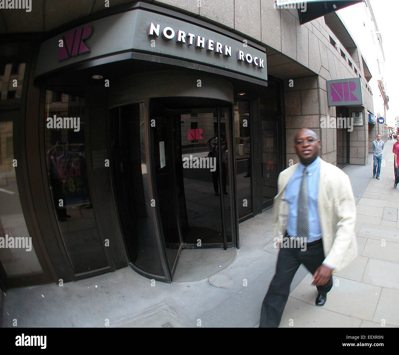 Northern rock building society Moorgate Stock Photo - Alamy