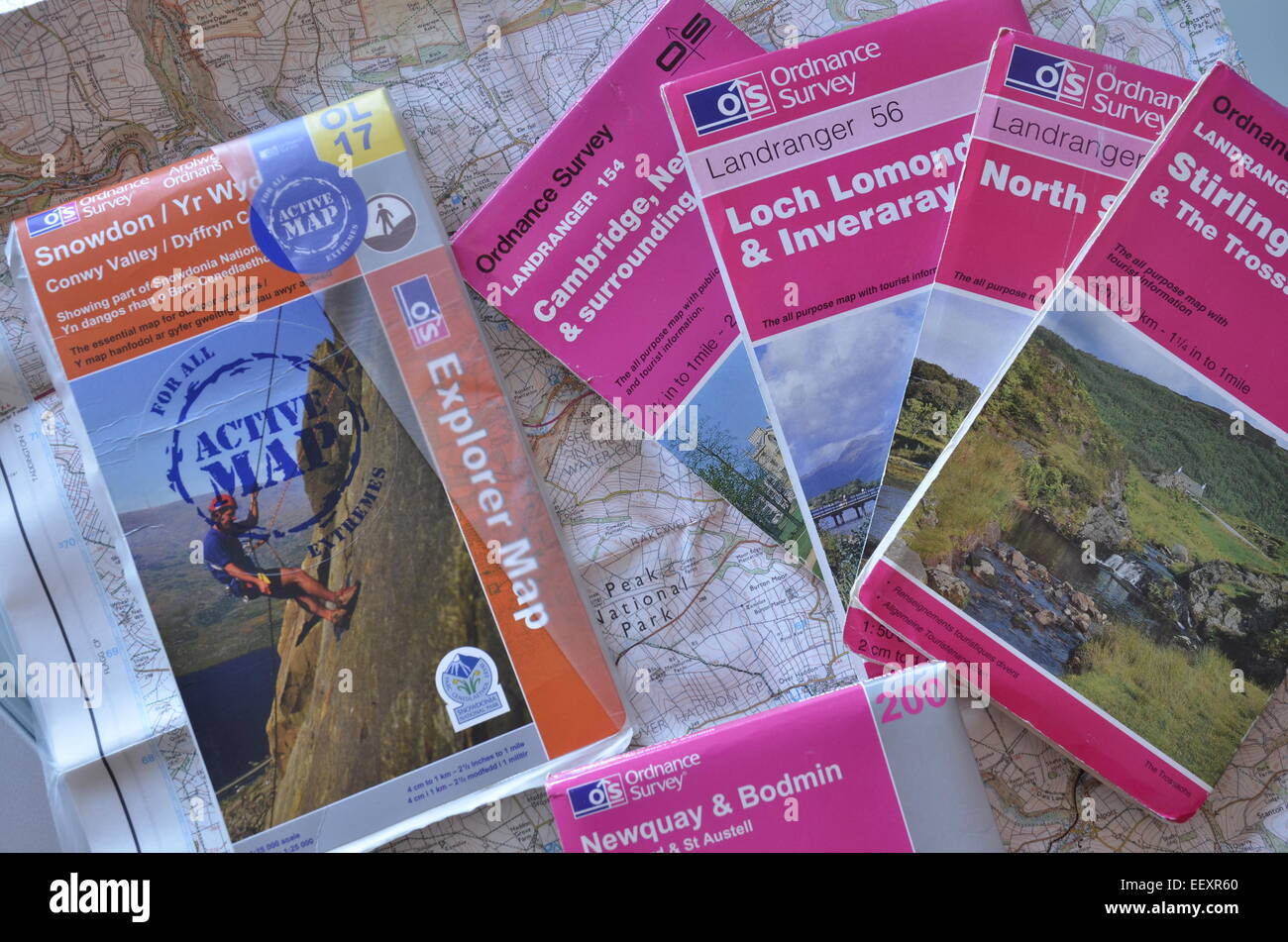 Ordnance survey maps hi-res stock photography and images - Alamy
