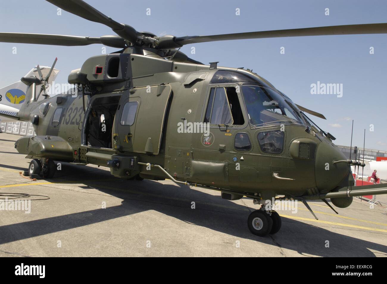 helicopter Agusta Westland EH 101 Stock Photo - Alamy