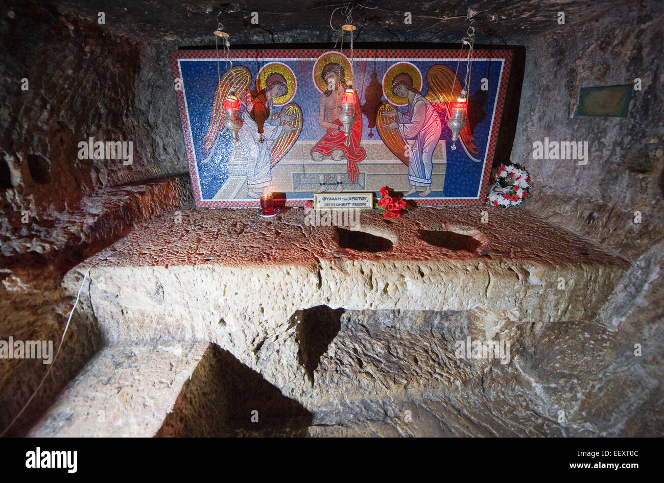 Alleged prison where Jesus Christ is said to have been held in the ...