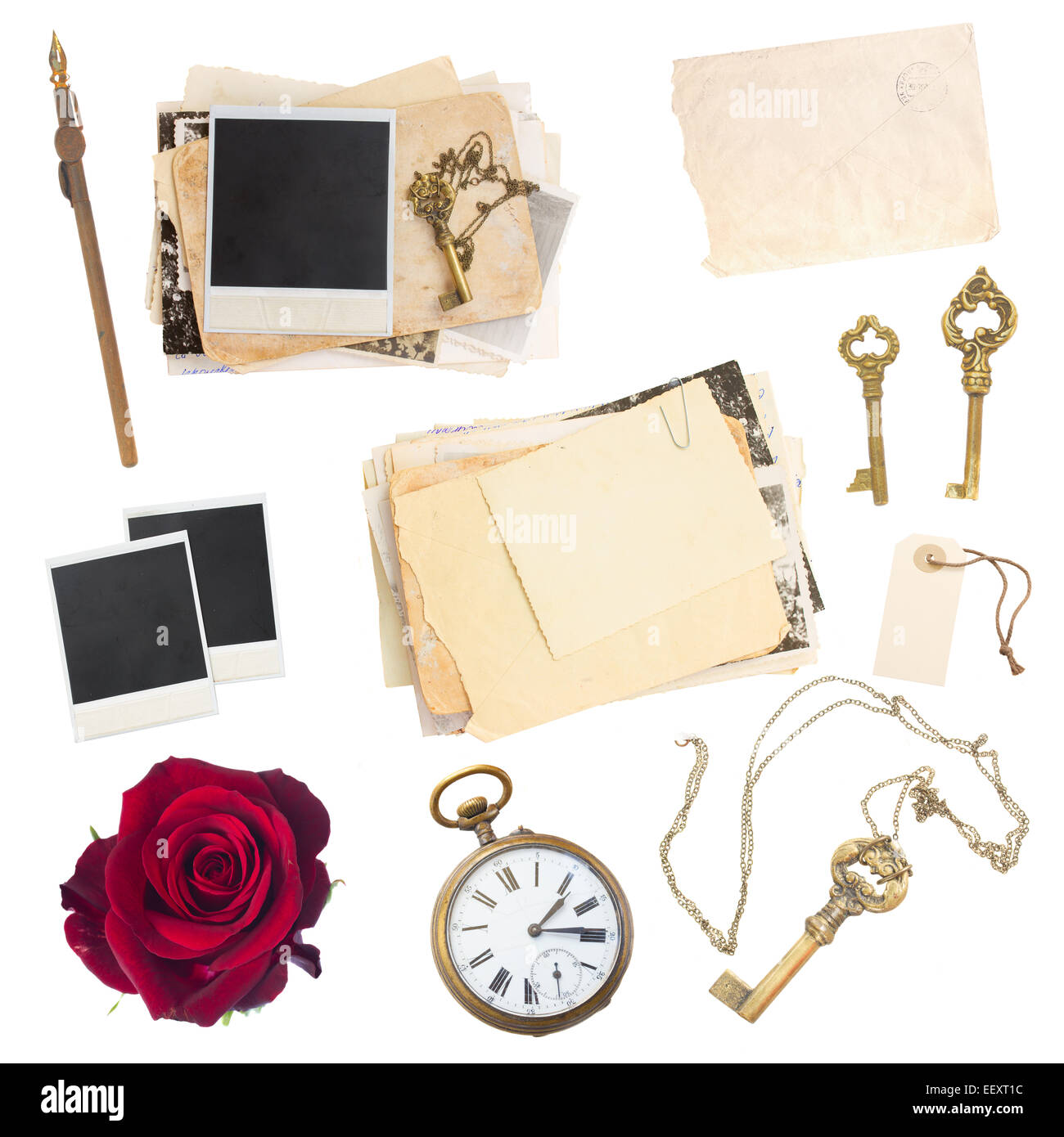 Clock label Cut Out Stock Images & Pictures - Alamy