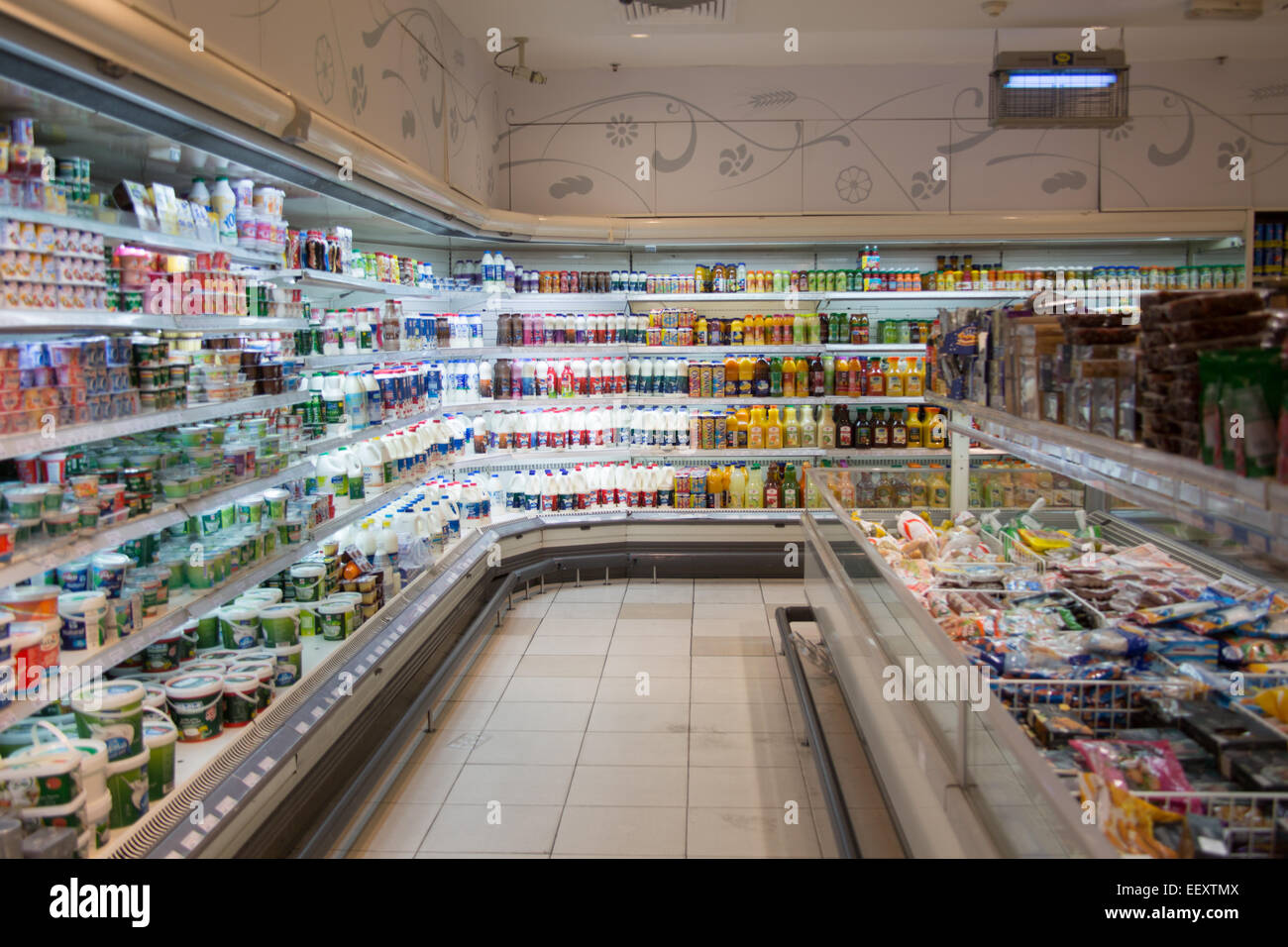 Choithram supermarket store in The Greens area of Dubai UAE Stock Photo ...