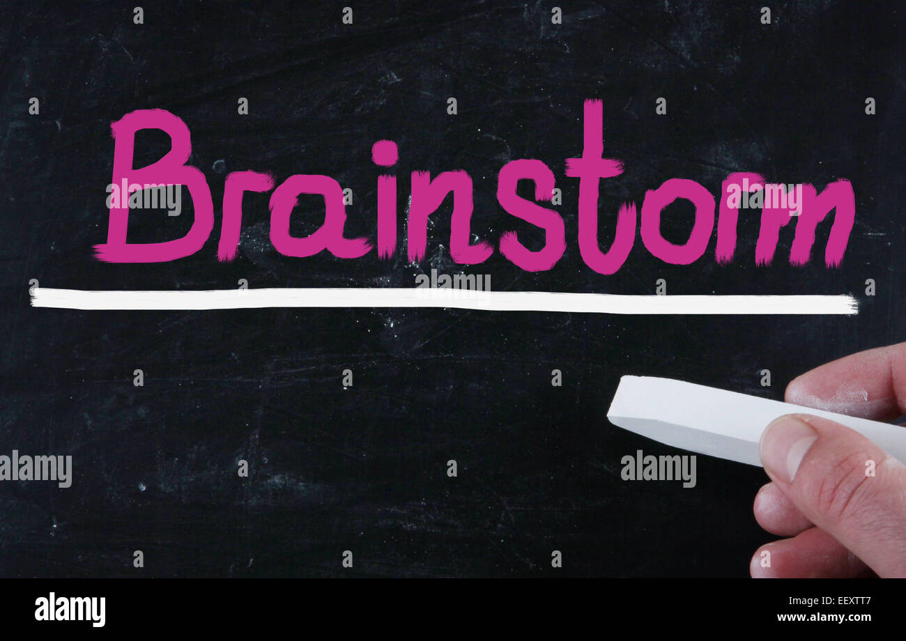 Action brainstorm hi-res stock photography and images - Alamy