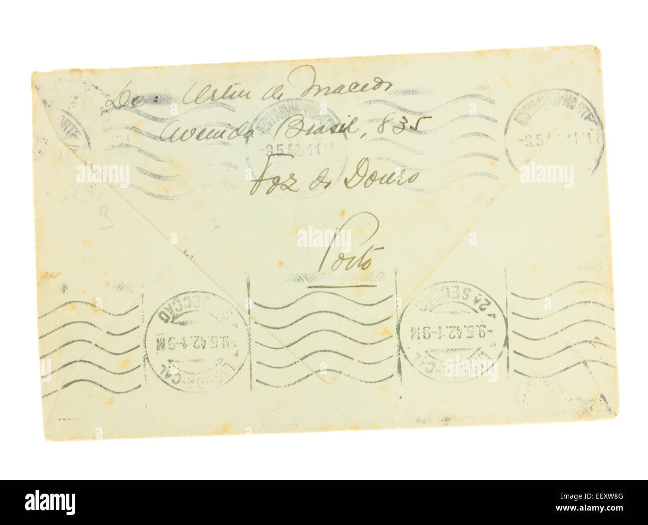 vintage envelope Stock Photo - Alamy