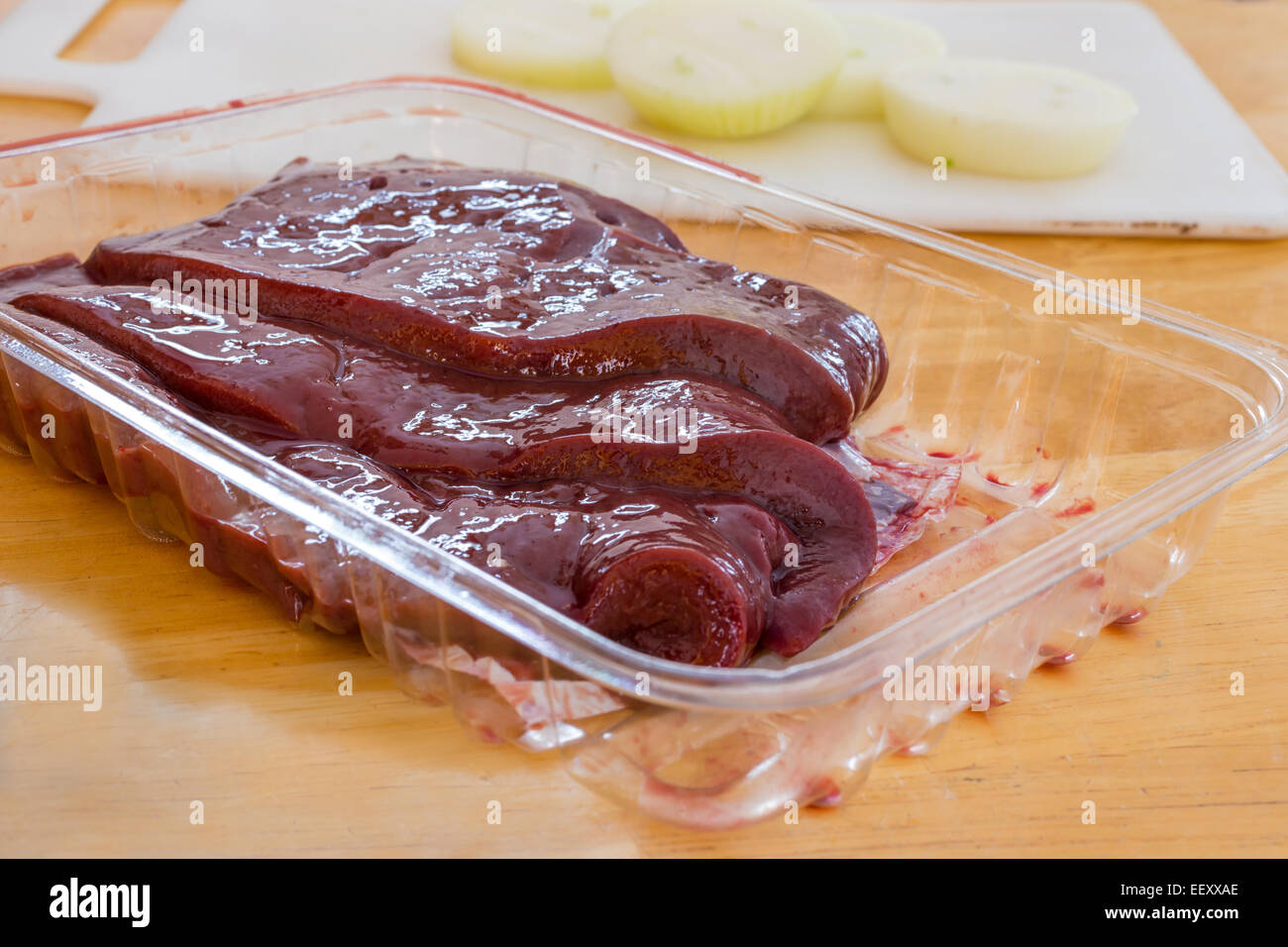 Beef liver packaging hi-res stock photography and images - Alamy