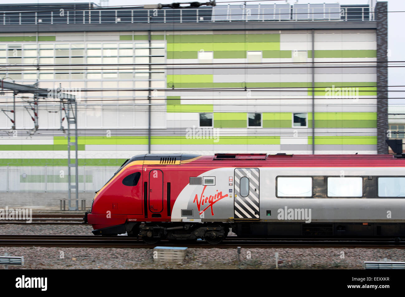 Virgin Trains Voyager Diesel Train High Resolution Stock Photography ...