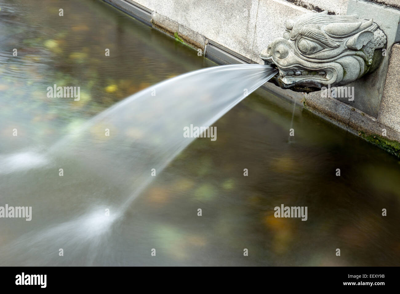 Gargoyle water spout hi-res stock photography and images - Alamy