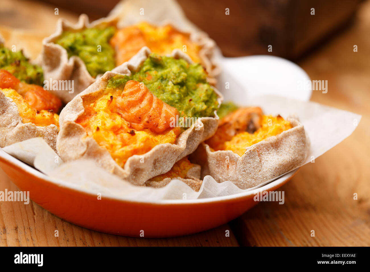 Colorful karelian pies Stock Photo - Alamy