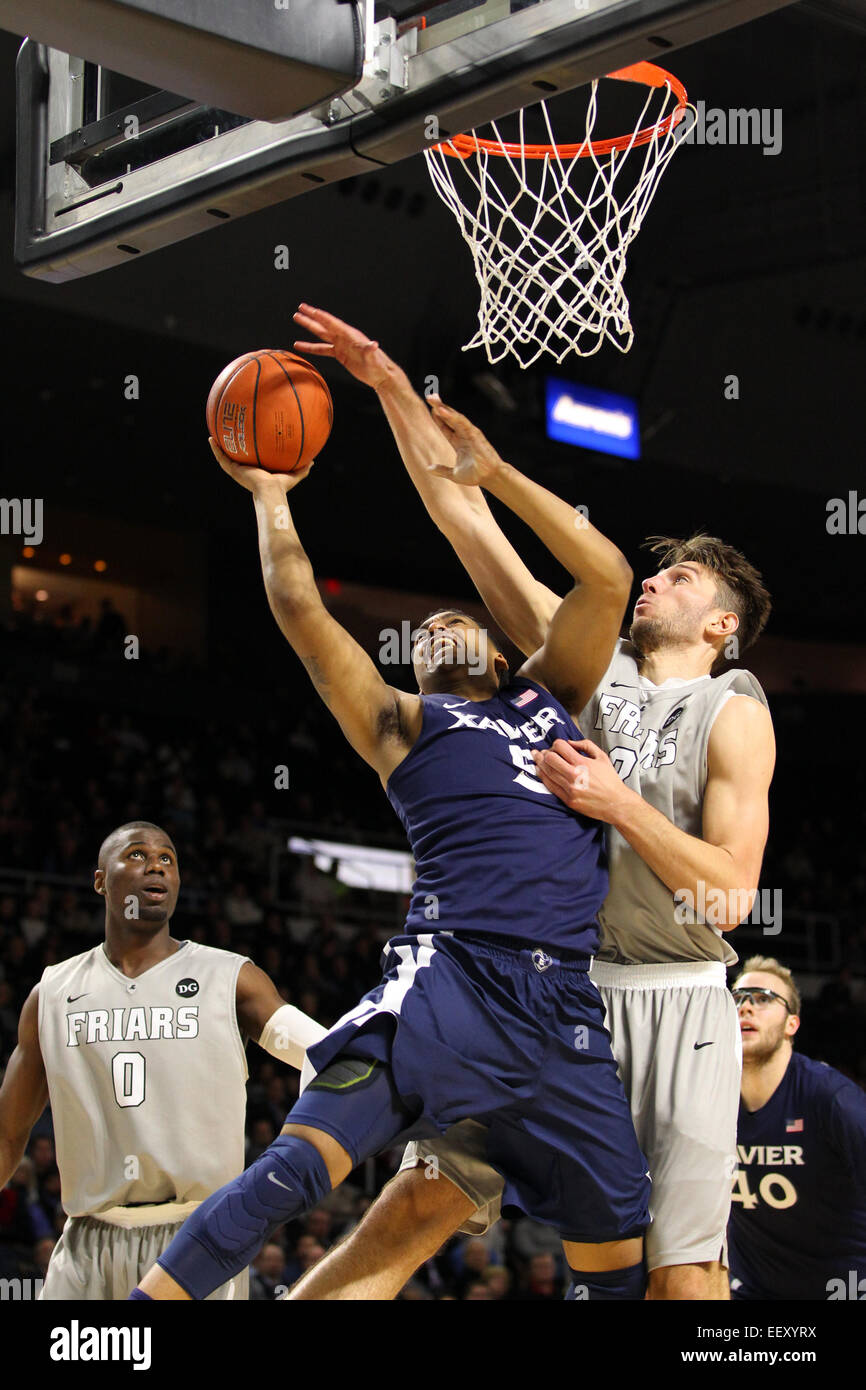 January 22, 2015: Providence Friars forward Carson Desrosiers (33 ...