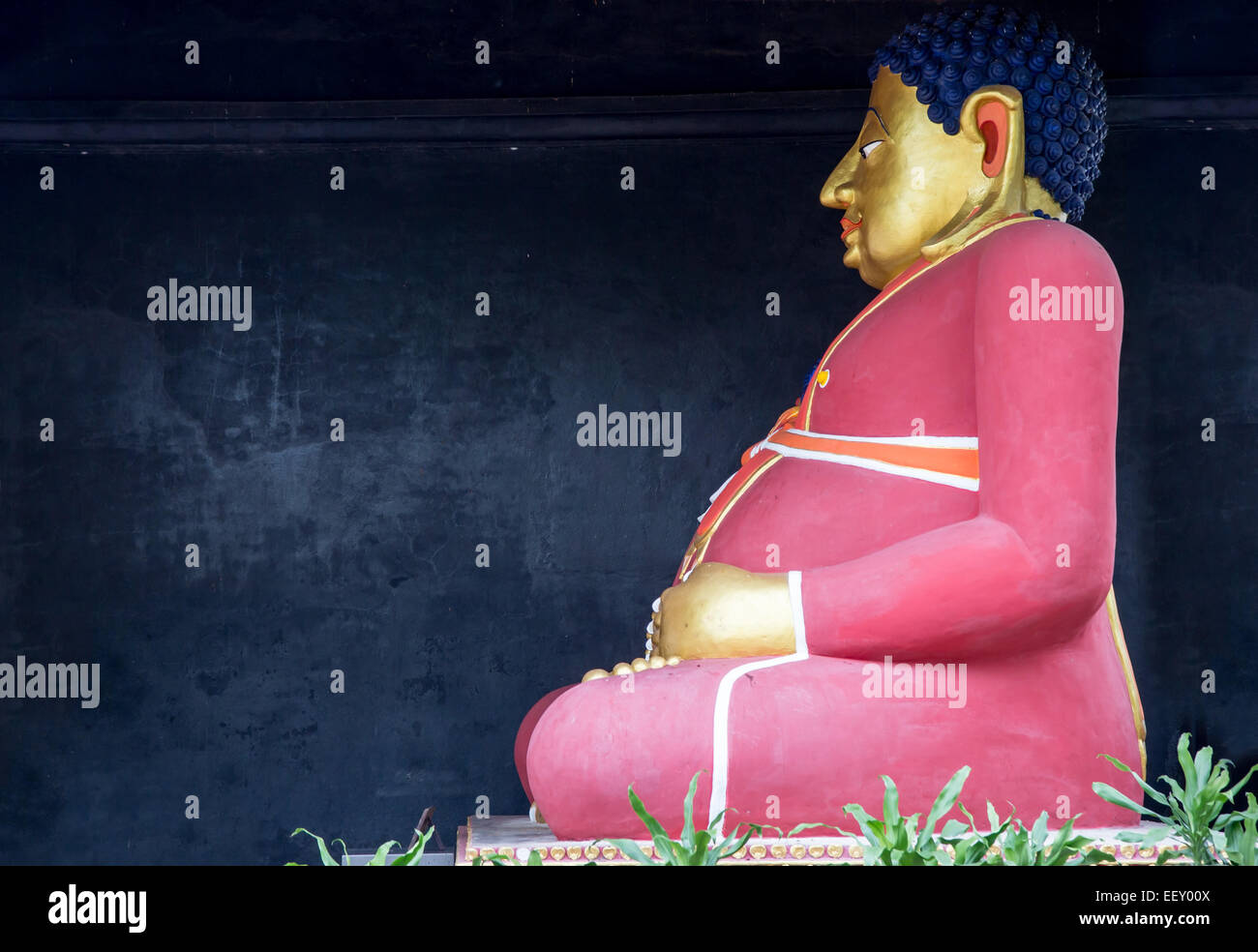 Fat buddha statue hi-res stock photography and images - Alamy