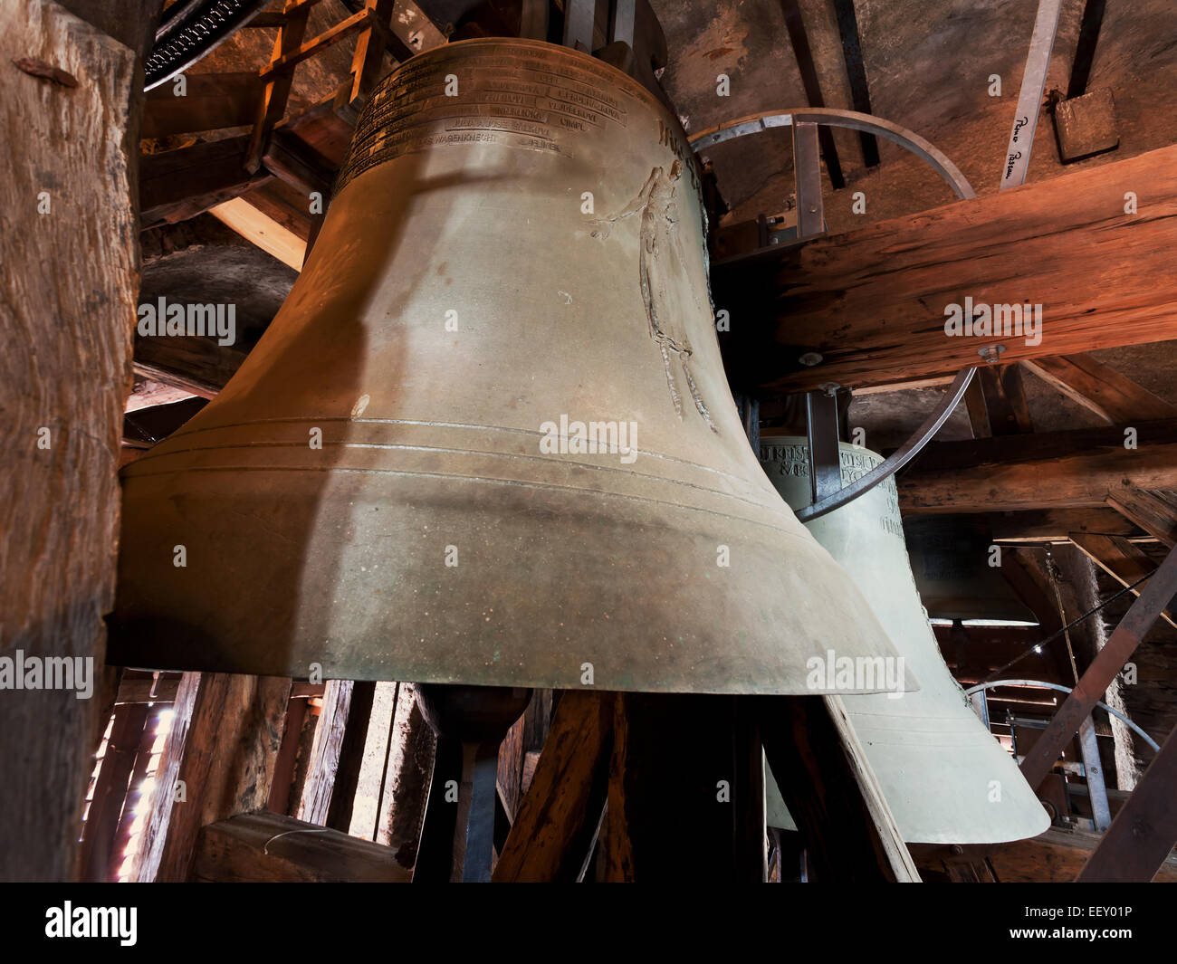 Bells of the bell tower hi-res stock photography and images - Alamy