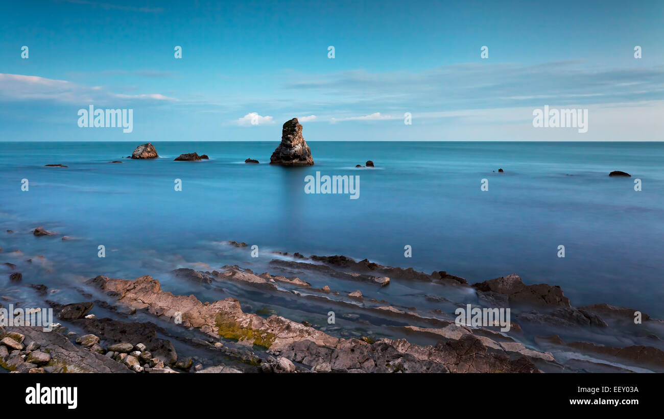 Rocks by Mupe Bay (Dorset Stock Photo - Alamy