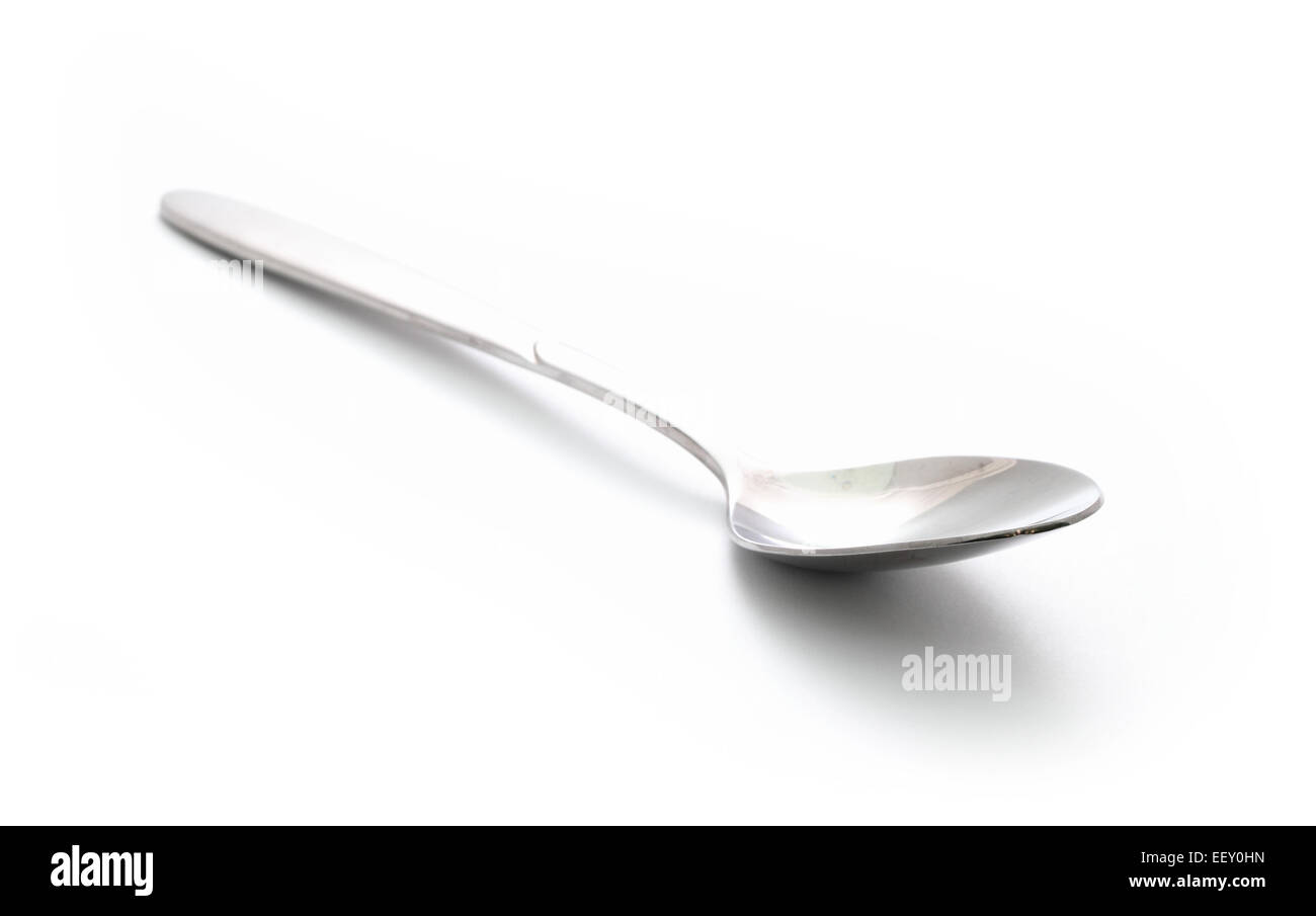 spoon isolated on white background Stock Photo - Alamy