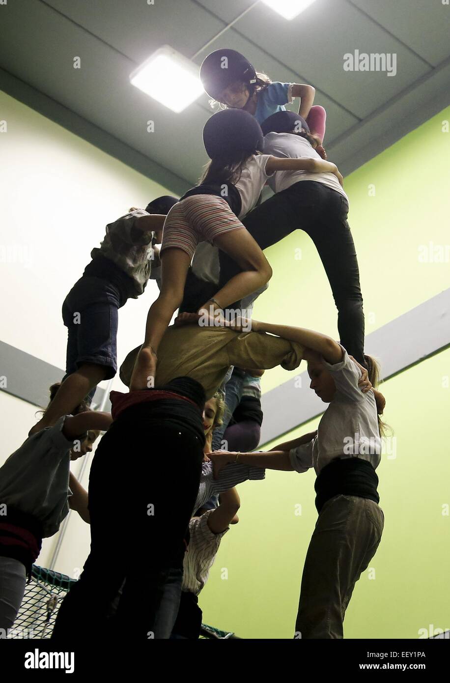 Barcelona, Spain. 26th Sep, 2014. Jana participates in a training ...