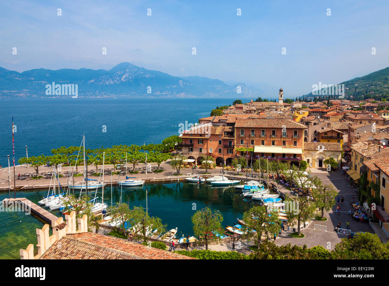 Torri del Benaco Lake Garda Stock Photo - Alamy