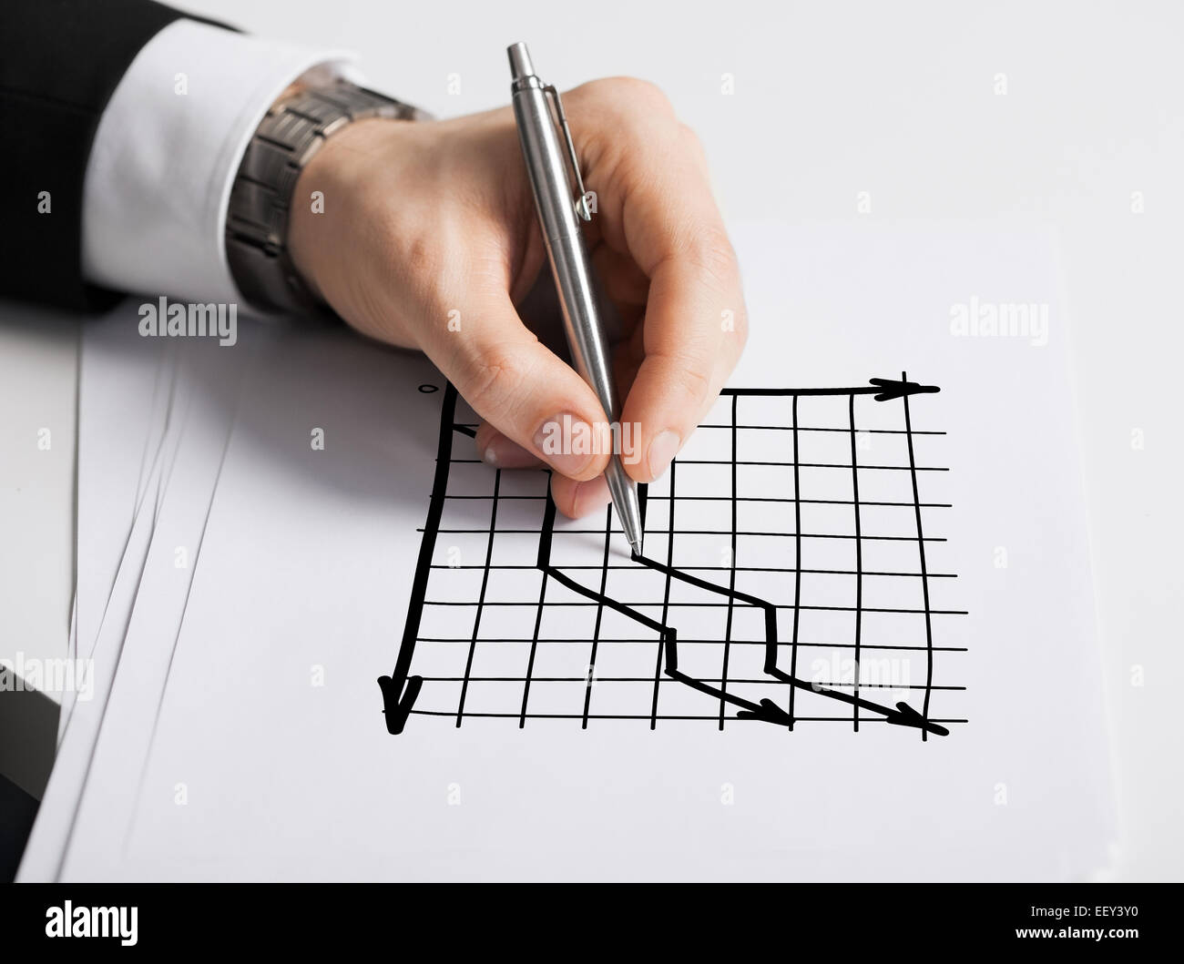 Graph paper drawing hi-res stock photography and images - Alamy