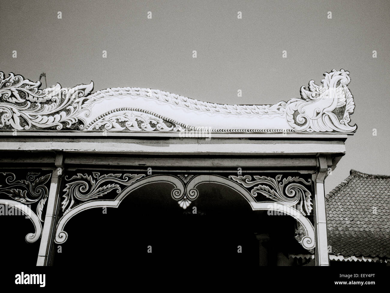 The Kraton at Solo Surakarta in Java in Indonesia in Southeast Asia Far ...