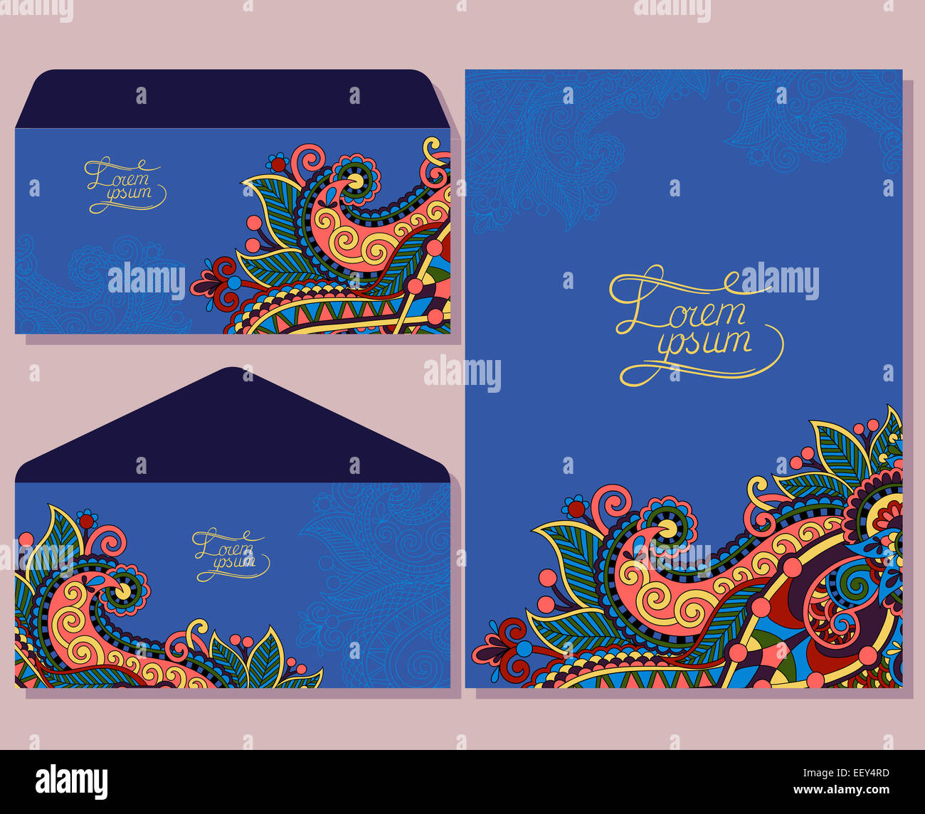 special beautiful design for greeting card Stock Photo - Alamy