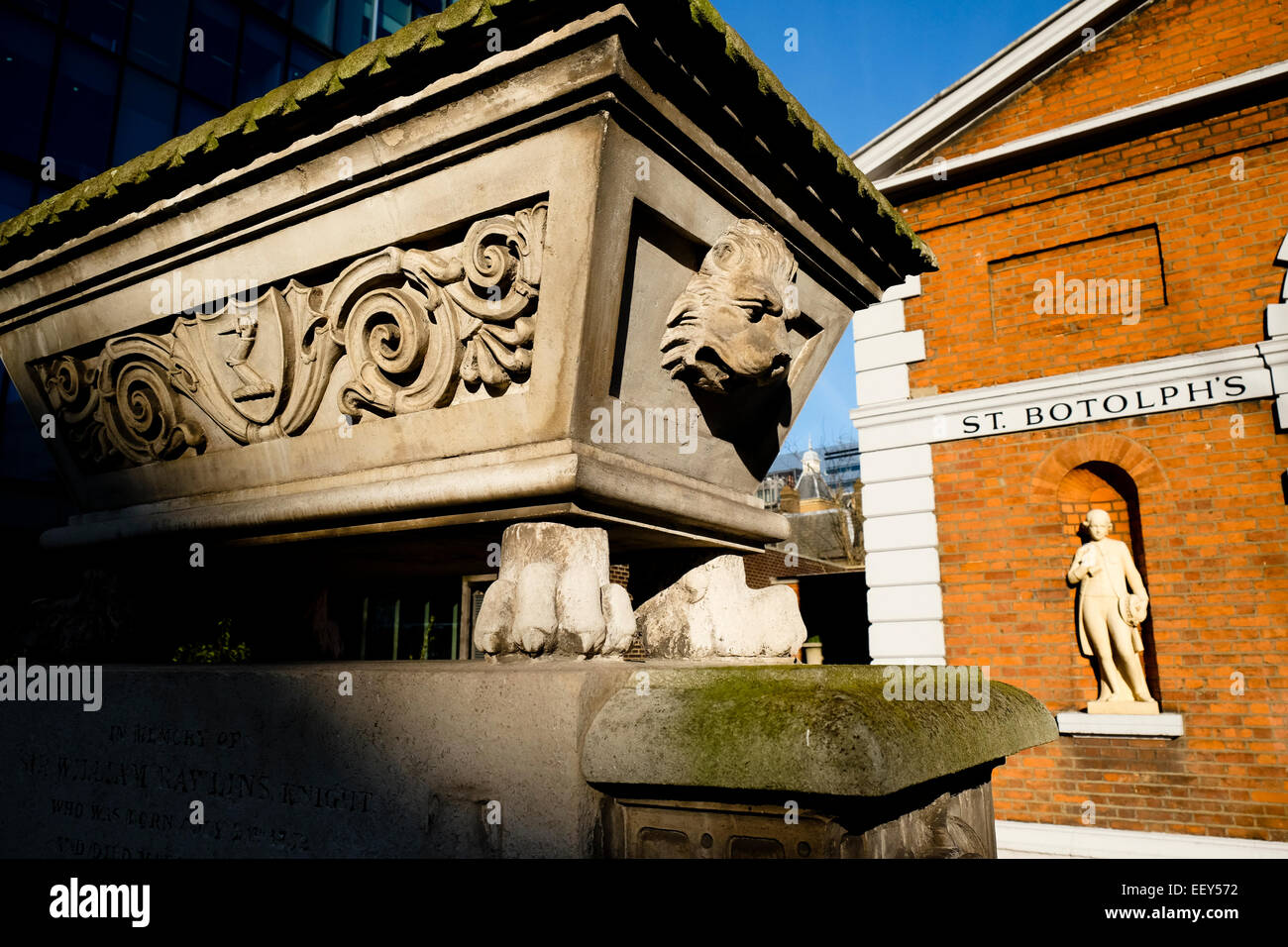 St botolphs church london hi-res stock photography and images - Alamy