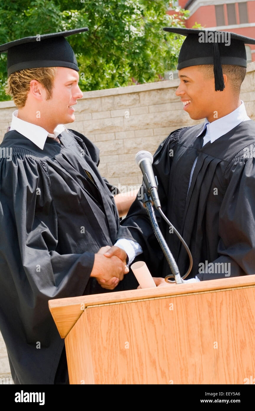 Graduation ceremony handshake hi-res stock photography and images - Alamy