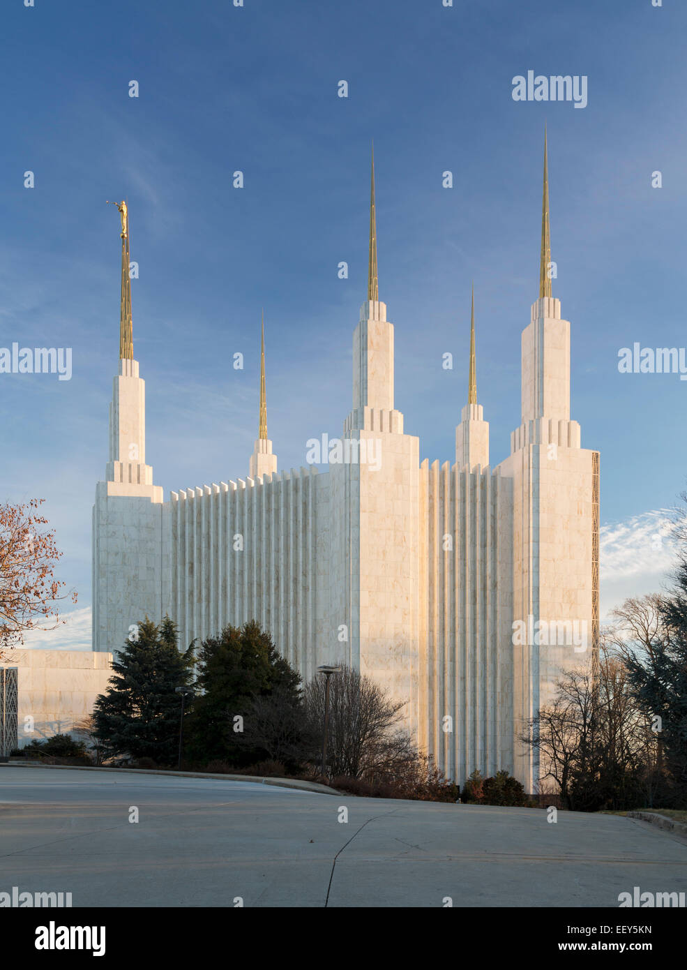 Mormon temple maryland hi-res stock photography and images - Alamy