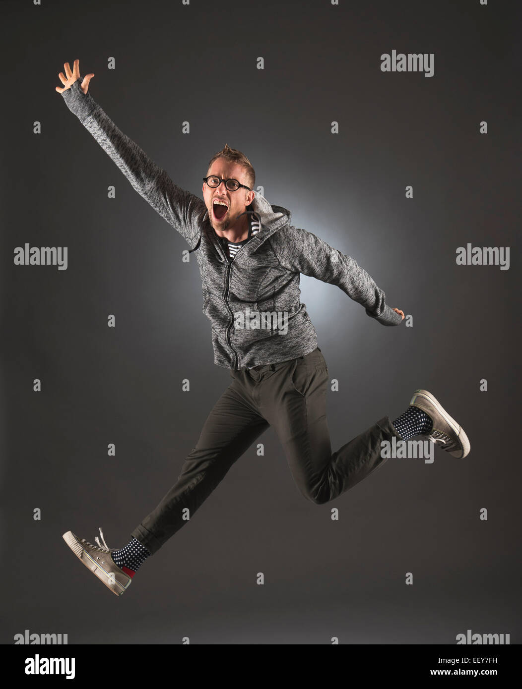 Jumping energy hi-res stock photography and images - Alamy