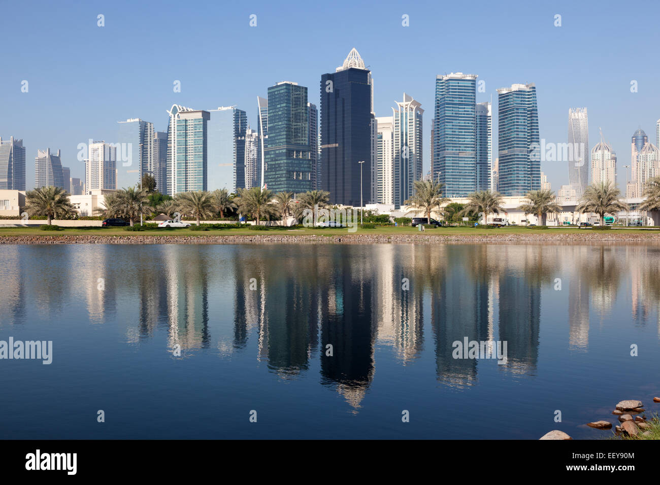 Jumeirah lake towers hi-res stock photography and images - Alamy