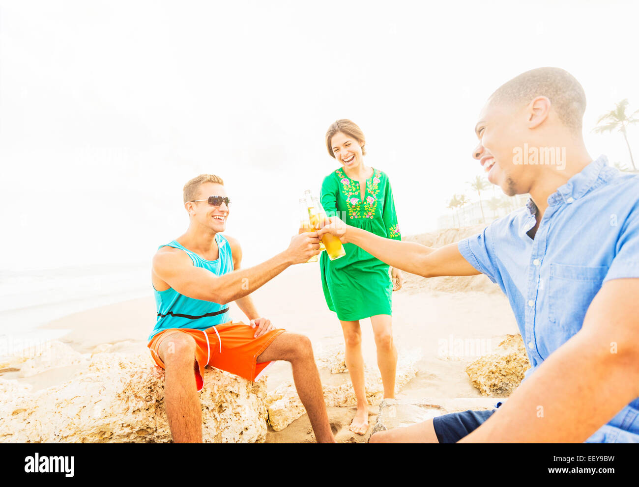 Funny woman drinking alcohol hi-res stock photography and images - Alamy